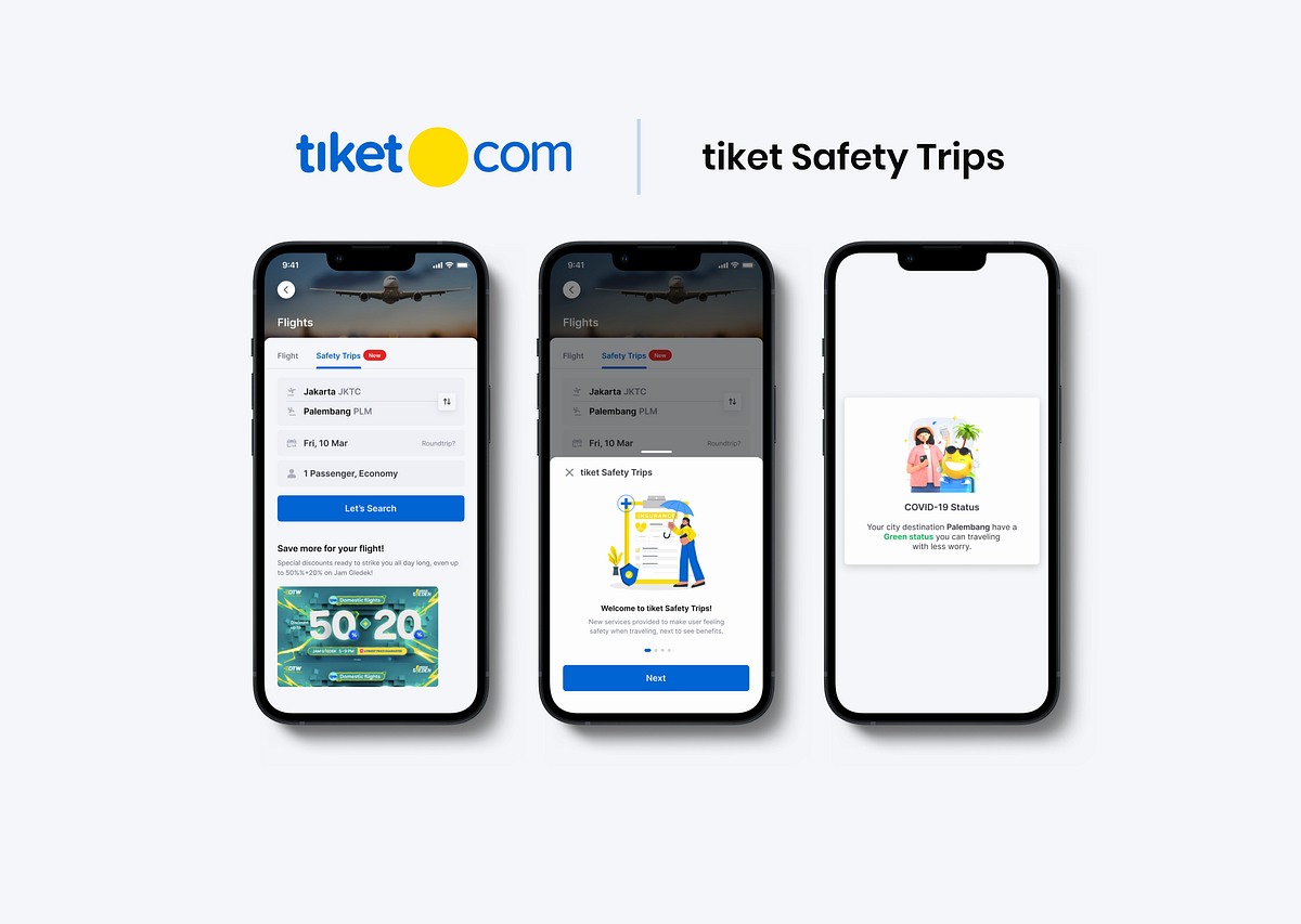 Tiket.com Safety Trips Feature — a UX Case Study | by Aufaismail | Medium