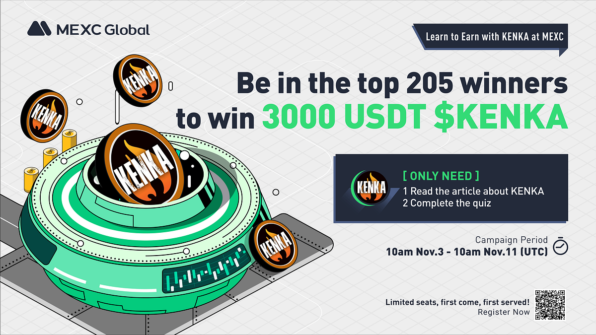 MEXC Global X KENKA Airdrop. MEXC Global x KENKA Airdrop is live… | by Cryptosnews | Medium