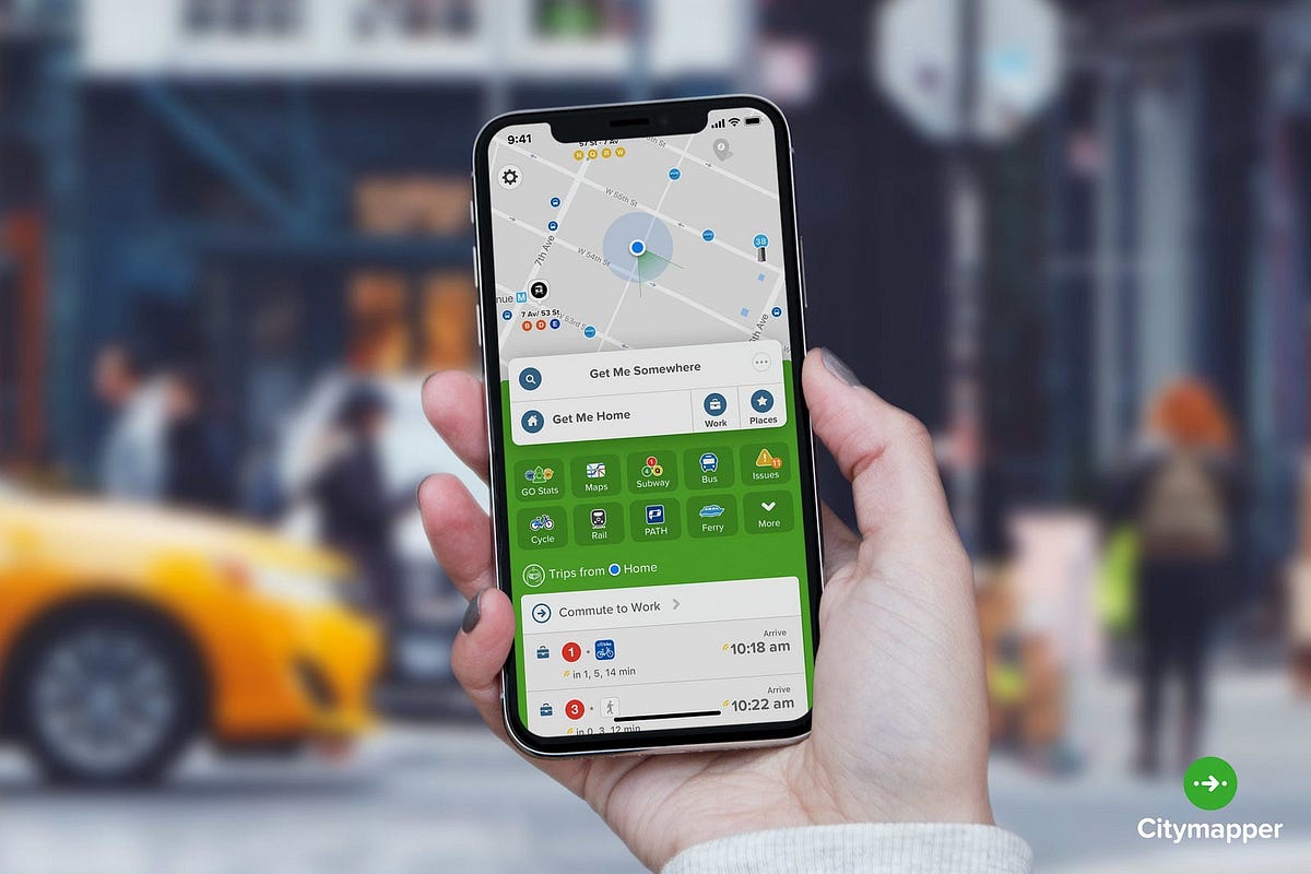 Challenge 1: Design Thinking. CityMapper app helps urban mobility. My ...