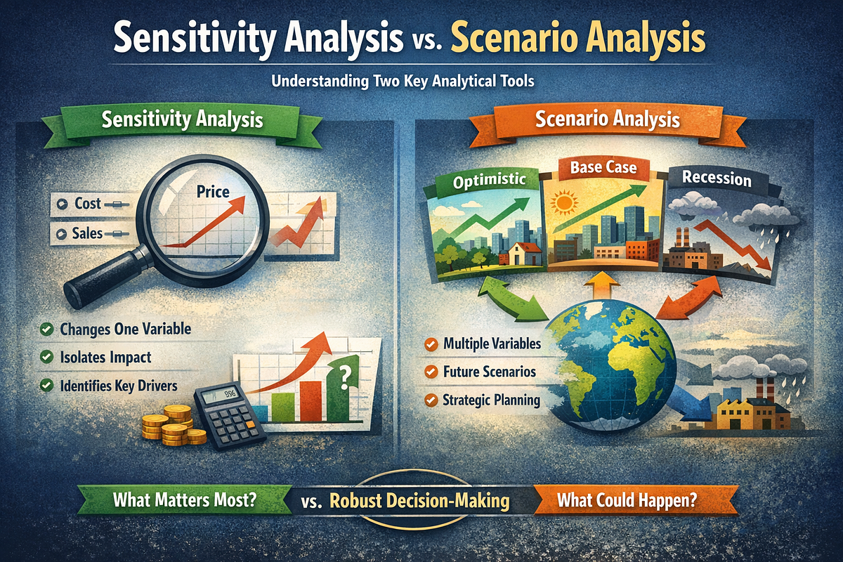 Sensitivity and Scenario Analysis in Business Analytics | by S. Moazeni ...