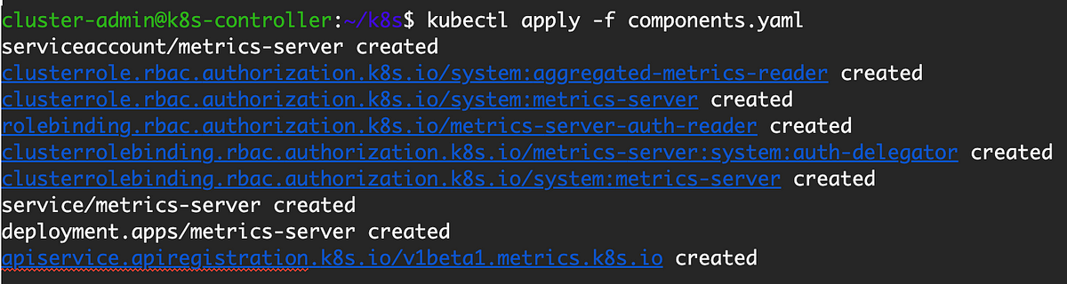 Kubernetes Metrics Server This Short Article Describes How To… By Daegon Kim Medium