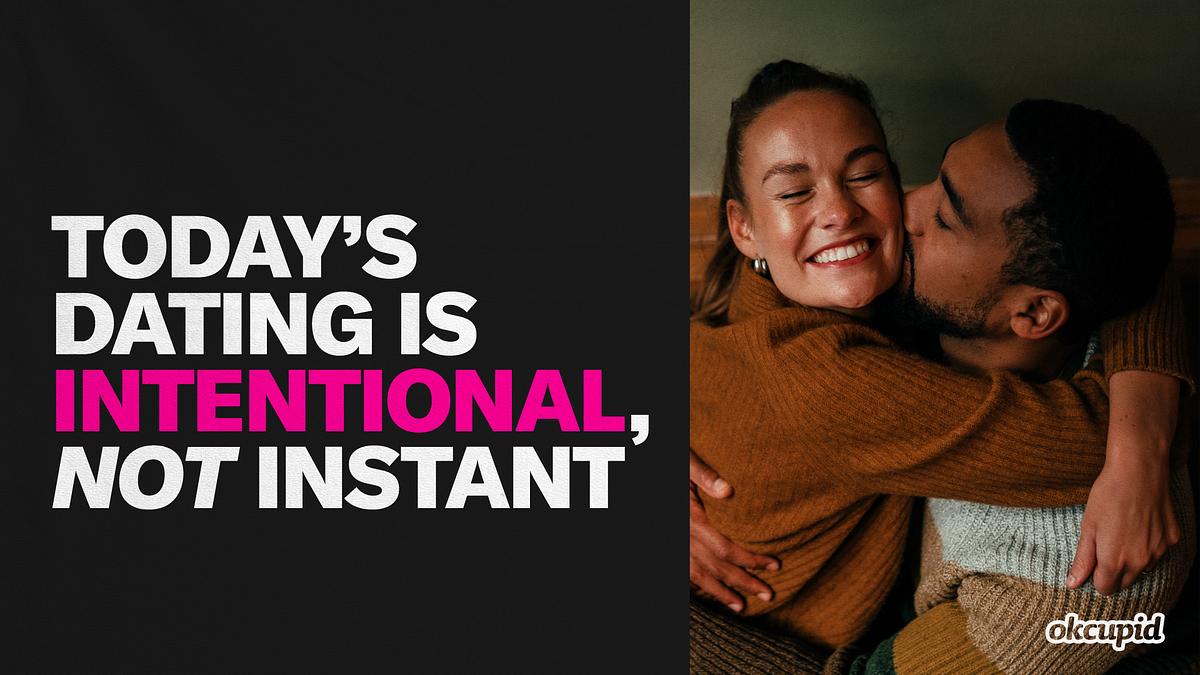 Today’s Dating is Intentional, Not Instant Over 1,200 OkCupid singles ...