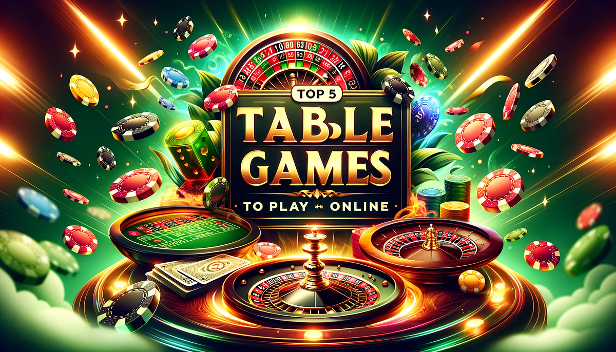 Top 5 Table Games to Play Online: Win Big with Skill & Strategy | by ...