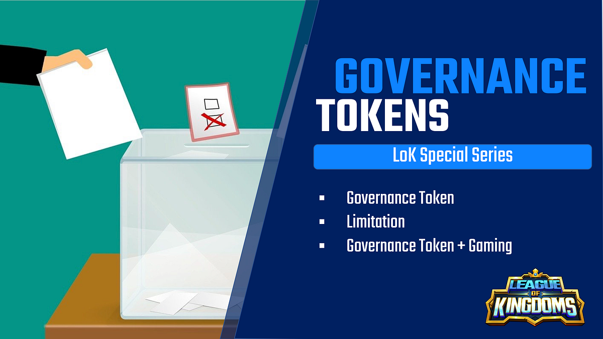 GOVERNANCE TOKEN. Token for your voices in the ever… | by Arena-Z ...