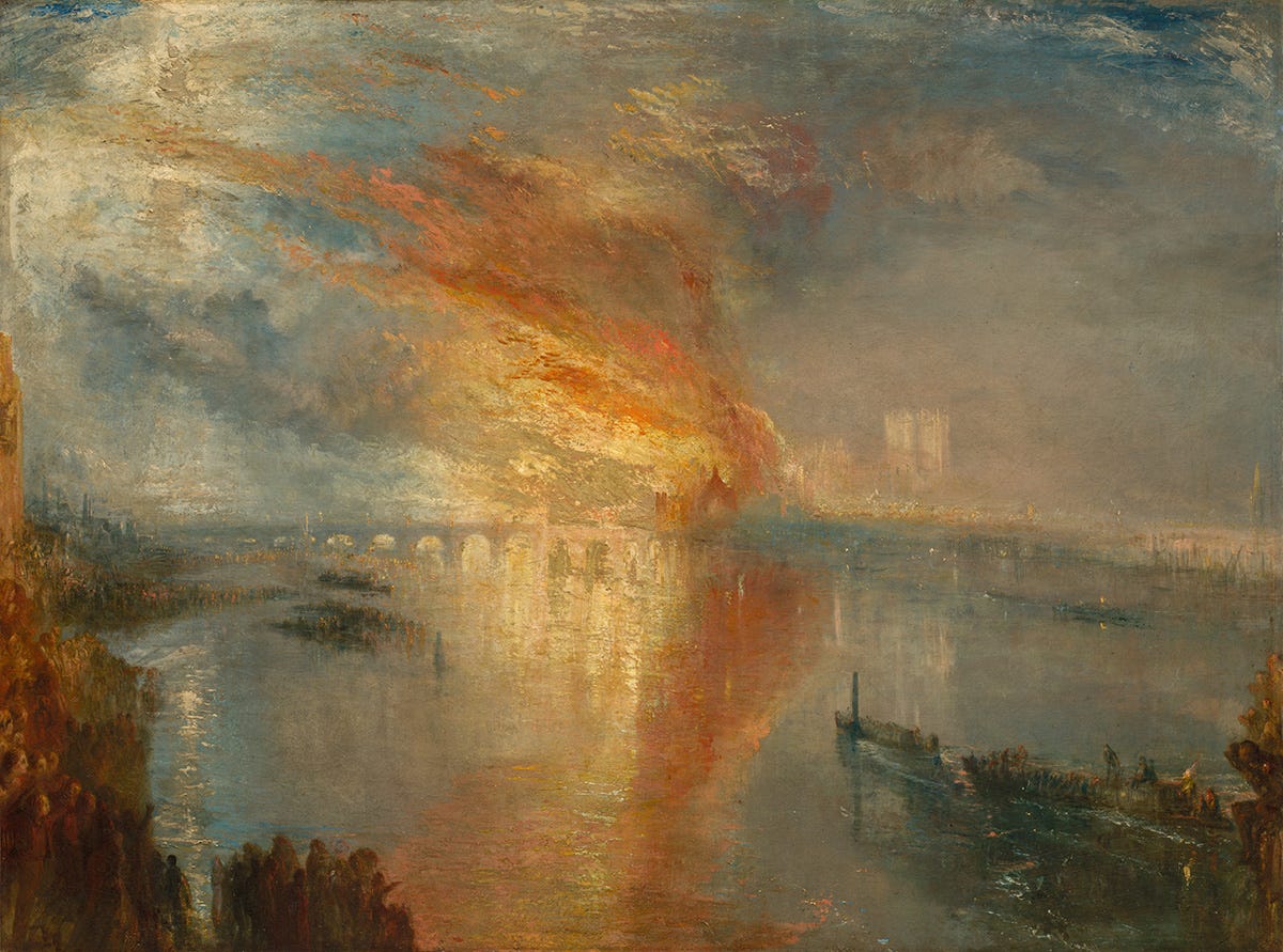 A Moment of History Captured in Turner’s Blazing Painting | by ...