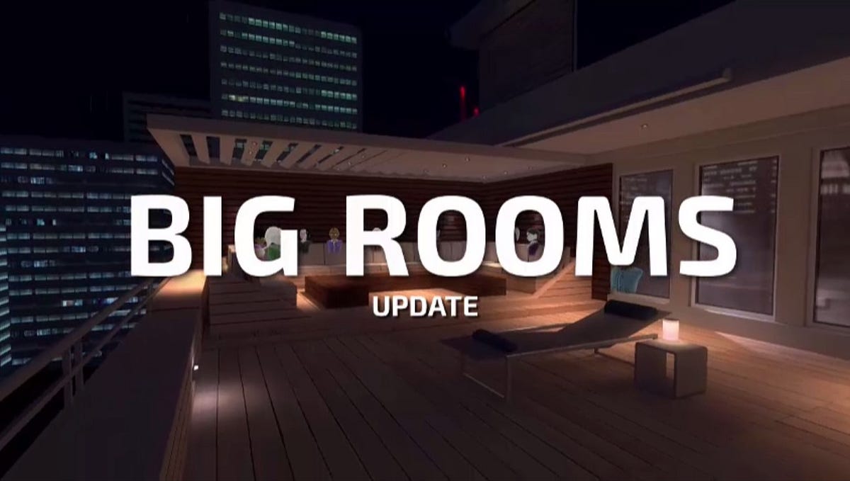 Hang out with tons of friends in the new ‘Big Rooms Update’ | by ...