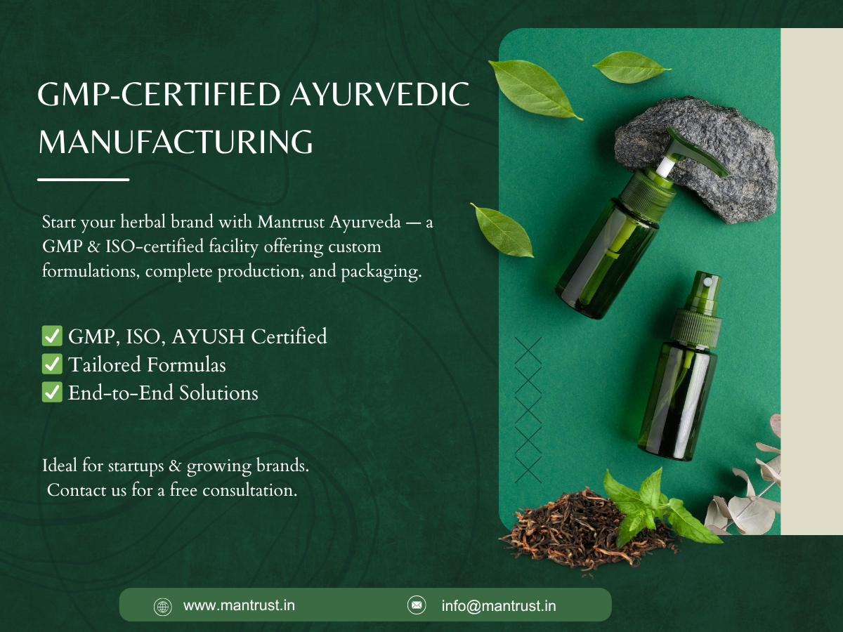 Build Your Own Ayurvedic Brand with Mantrust: No Factory Needed | by ...
