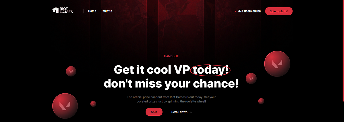 Official Roulette from Riot Games. You can win up to 8,000VP at valofgx ...