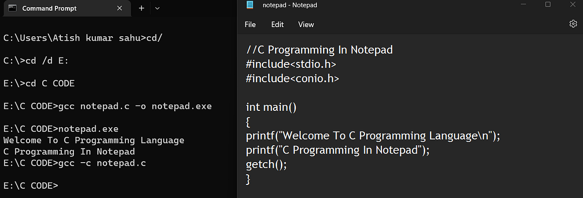 C Programming Language Part 02 - Atish Kumar Sahu - Medium