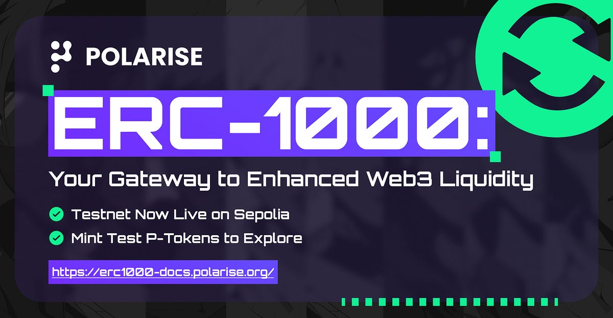 Introducing ERC1000: Your Gateway to Enhanced Web3 Liquidity | by ...