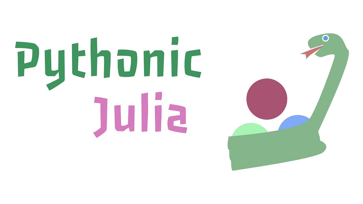 How To Turn Julia Into Python!. How to use the object-oriented… | by Emma Boudreau | TDS Archive ...