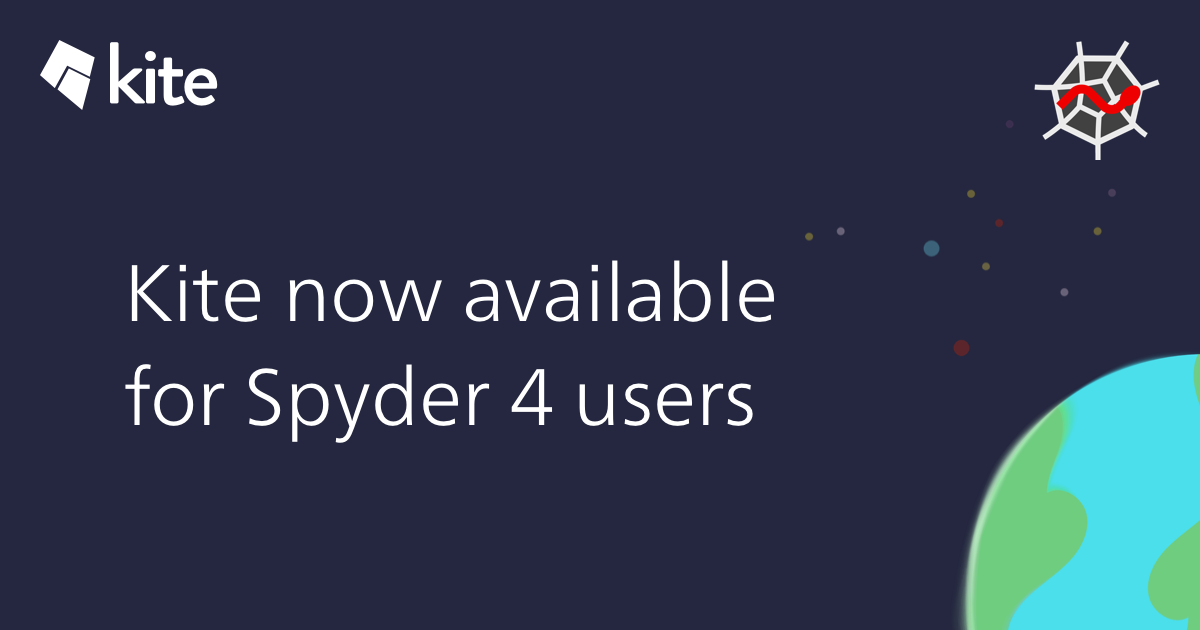 Announcing the Kite Integration for Spyder | by The Kite Team | Kite ...