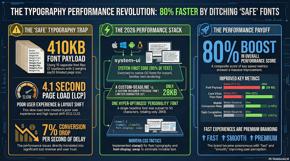 I Ditched “Safe” Typography! It Gave My Designs an 80% Performance ...