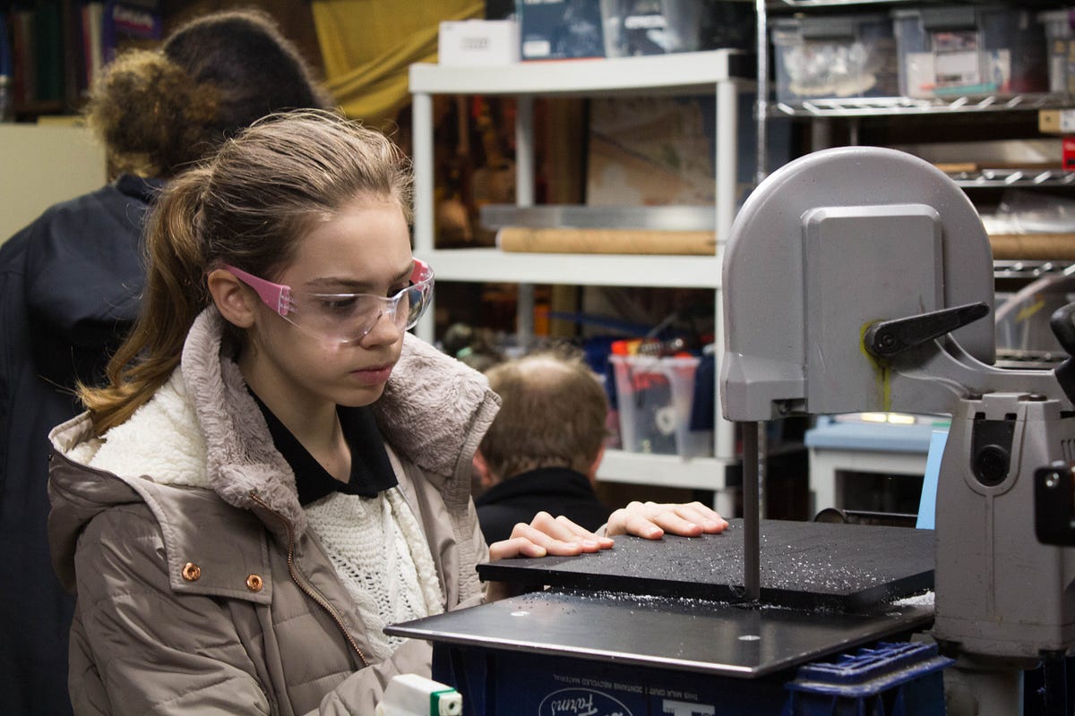 City’s first all-girls robotics team takes on a male-dominated field ...
