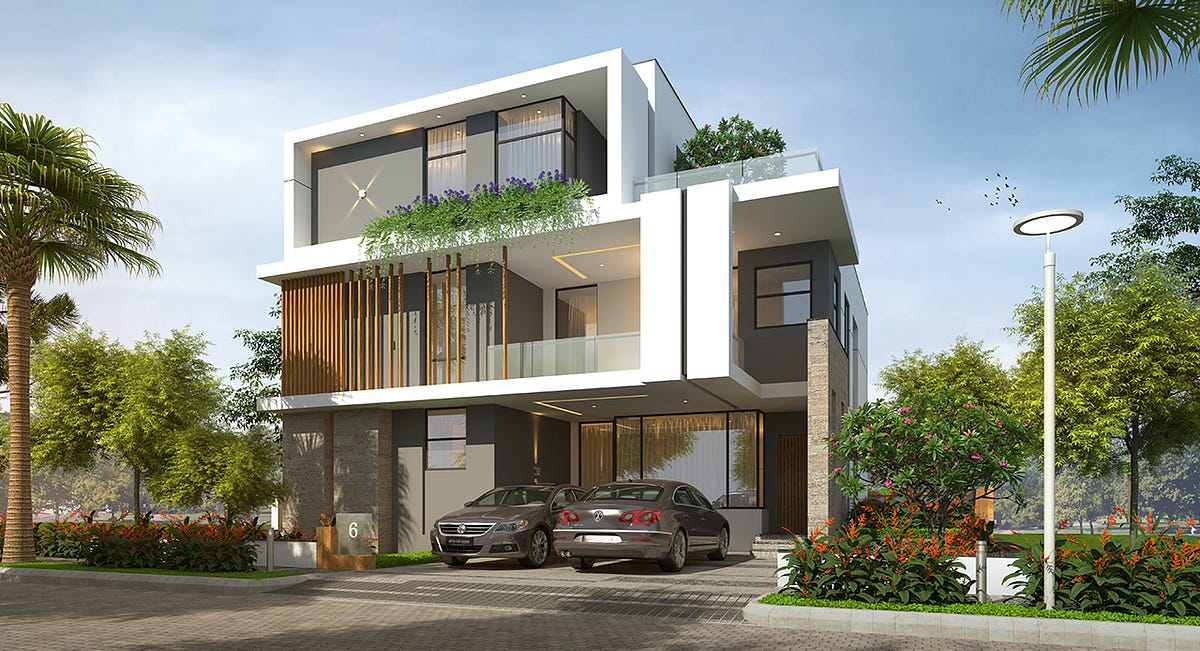 premium villas in Hyderabad | luxury villas — hallmark infracon ...