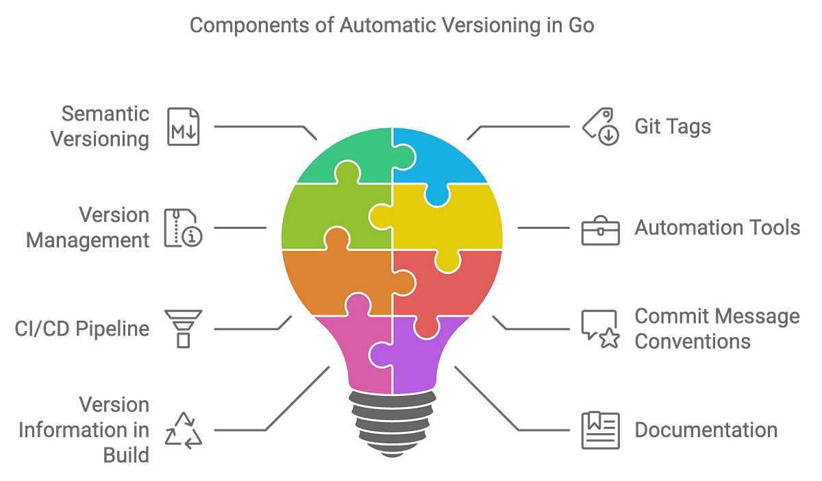 Implementing Automatic Versioning in Go Projects | by Mazleyou | Medium