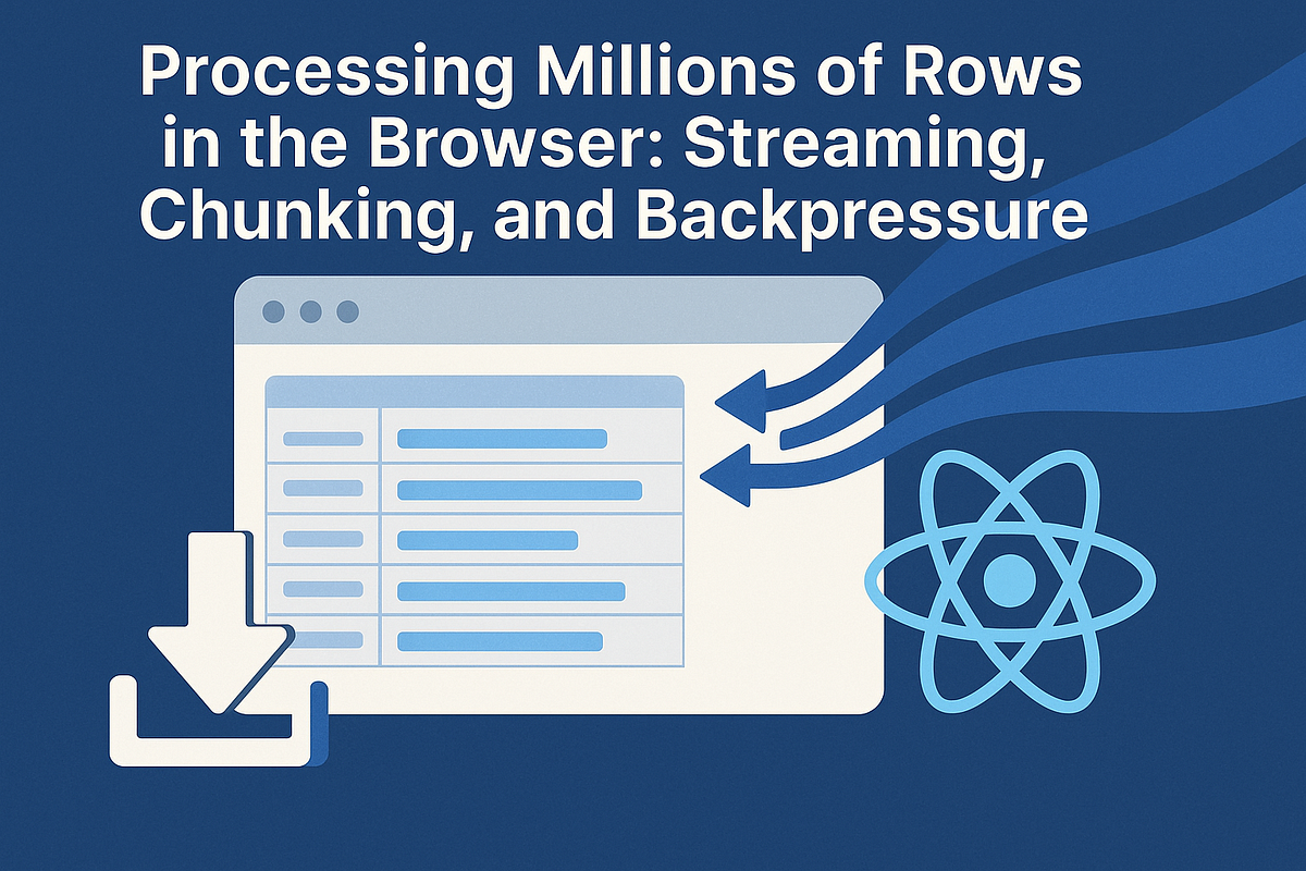 Processing Millions of Rows in the Browser: Streaming, Chunking, and ...