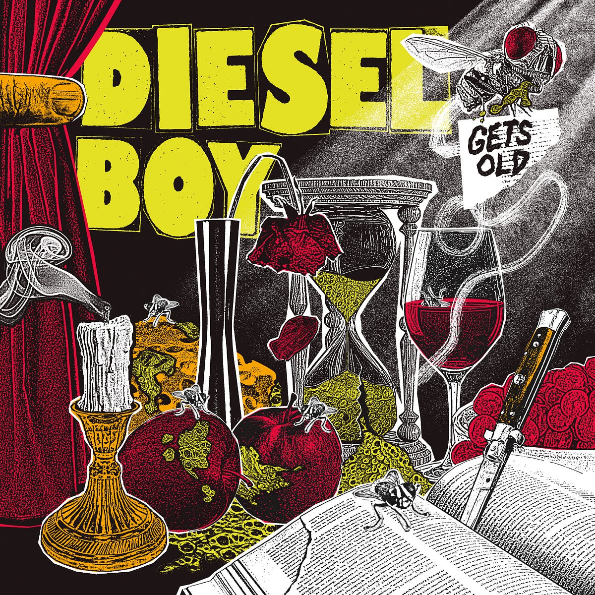 Cover Story: An inside look at the album art for Diesel Boy’s “Gets Old ...