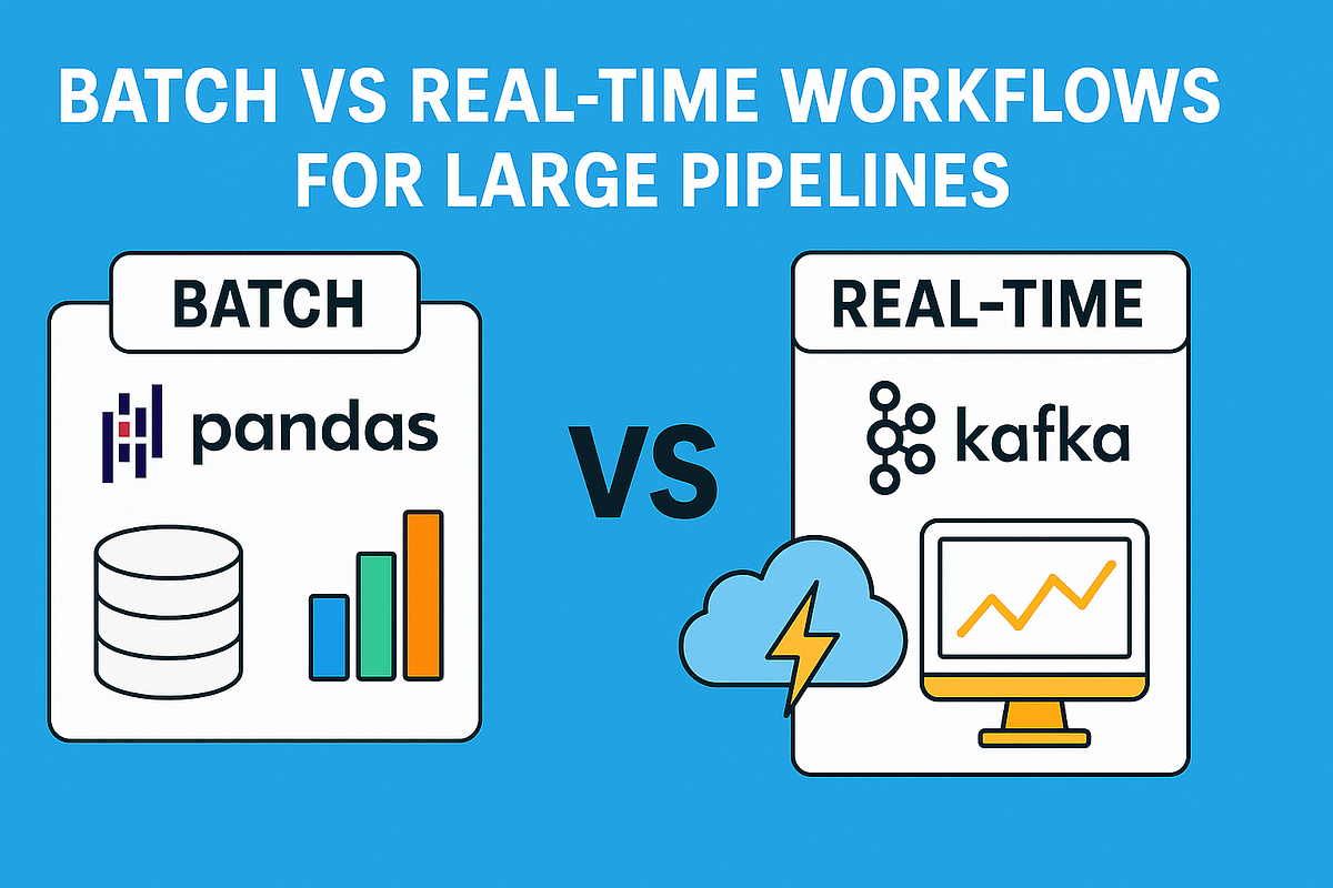 Pandas in Production: Batch vs Real-Time Workflows for Large Pipelines | by Hash Block | Jul ...