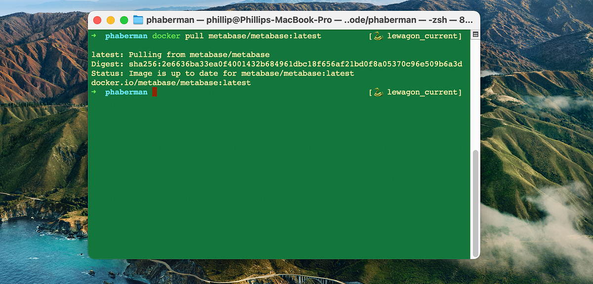 Deploying Metabase with Docker and Connecting to Google BigQuery | by Phillip Haberman | Medium