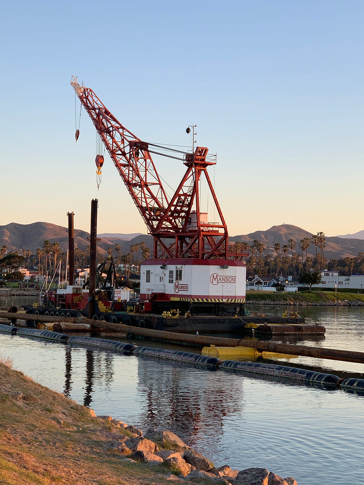 It is Cleansing Time. A poem on the crane barge | by Mark Tulin | Being ...