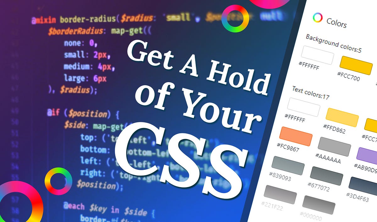 How to Get a Better Overview of Your CSS | by Ferenc Almasi | Weekly Webtips | Medium