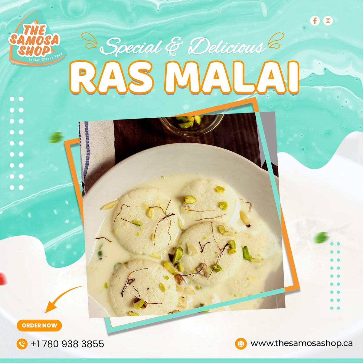 craving for yummy and delicious Rasmalai — The samosa shop | by the ...