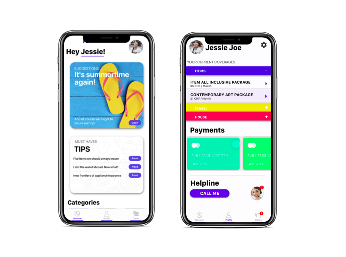 Consumer mobile App for fully digitized primary insurance experience ...