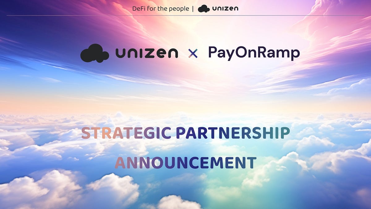 Unizen Partners with Payonramp: Expanding Fiat-to-Crypto Accessibility ...