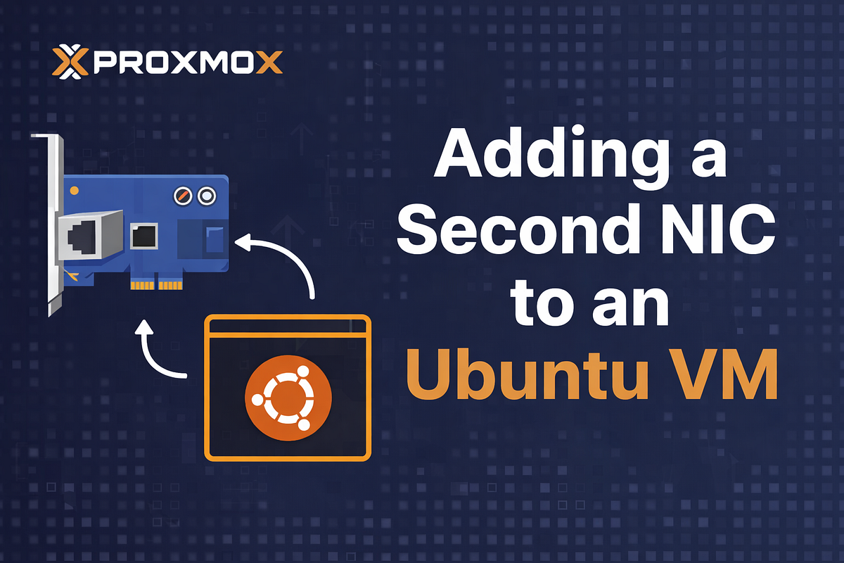 Adding a Second NIC to an Ubuntu VM in Proxmox and Assigning an IP ...