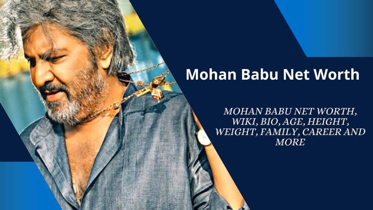 What is Mohan Babu's Biography. Are you filled with admiration to know ...
