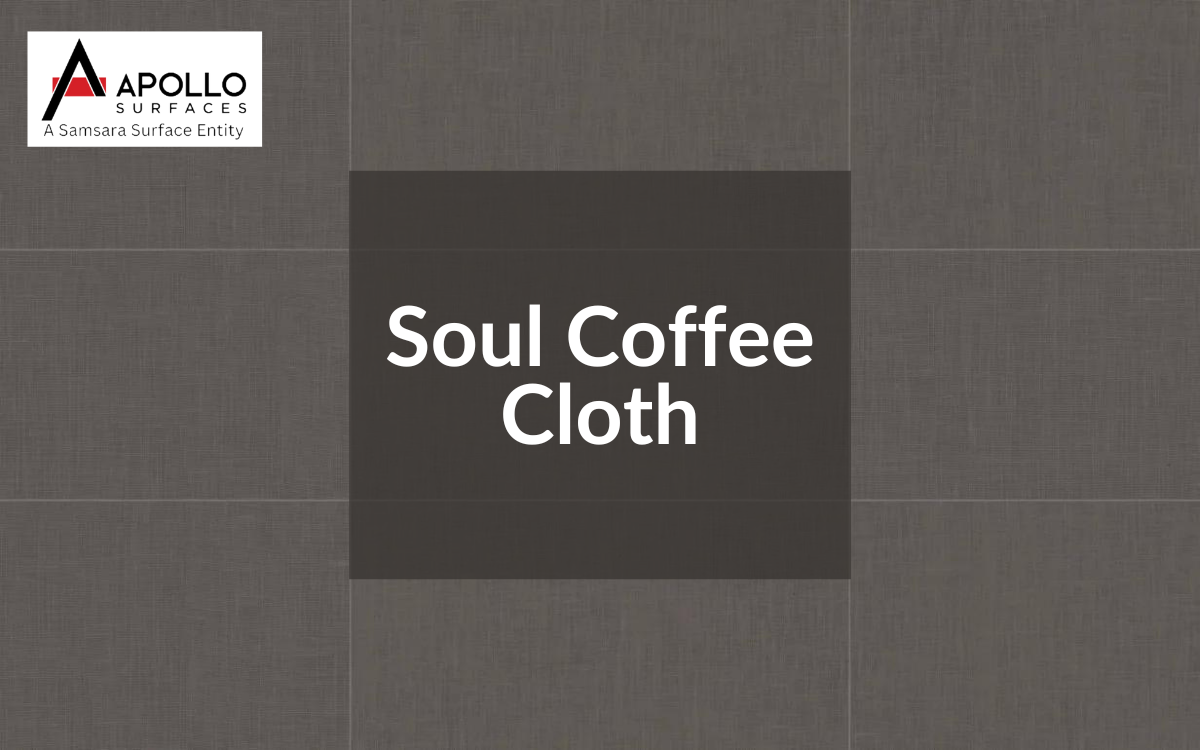 Soul Coffee Cloth-Apollo Surfaces -Midwest USA. - Apollo Surfaces - Medium