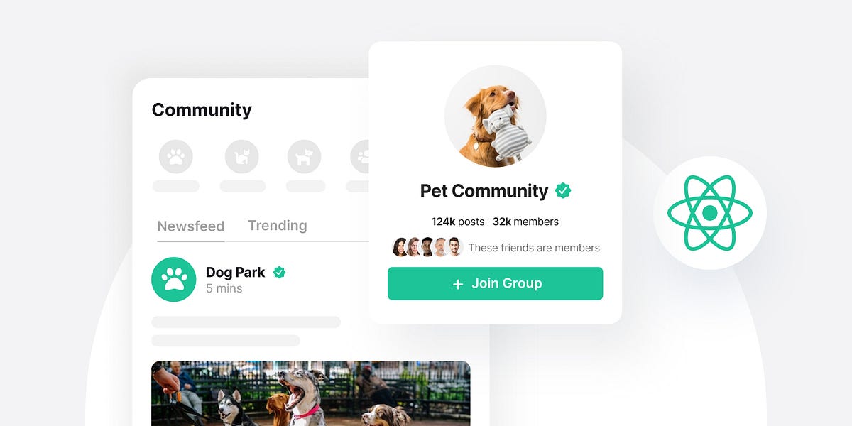 How to build community features in a React Native application | by Mark ...
