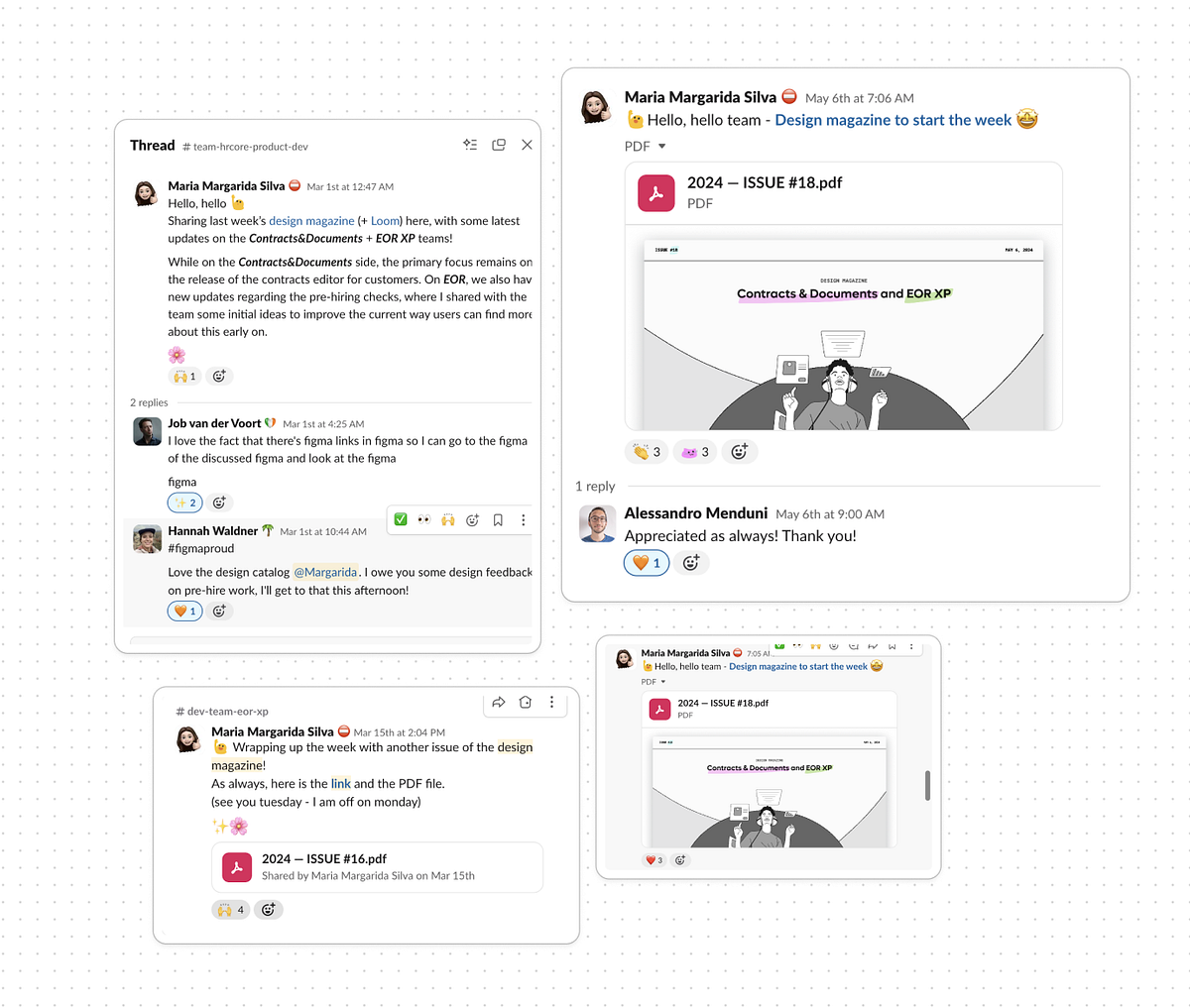 Why did I create a design magazine to share design updates within my ...