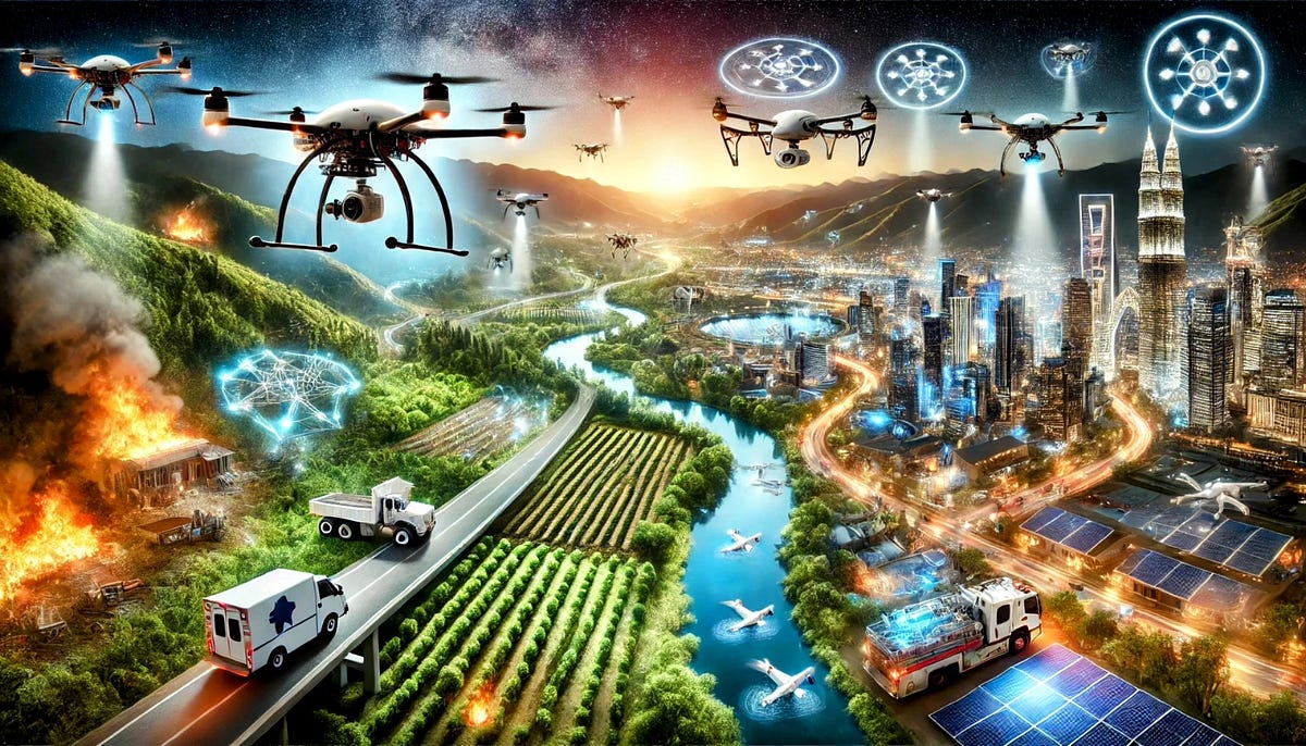 The Future of UAVs: Beyond Surveillance and Delivery | by Husnain ...