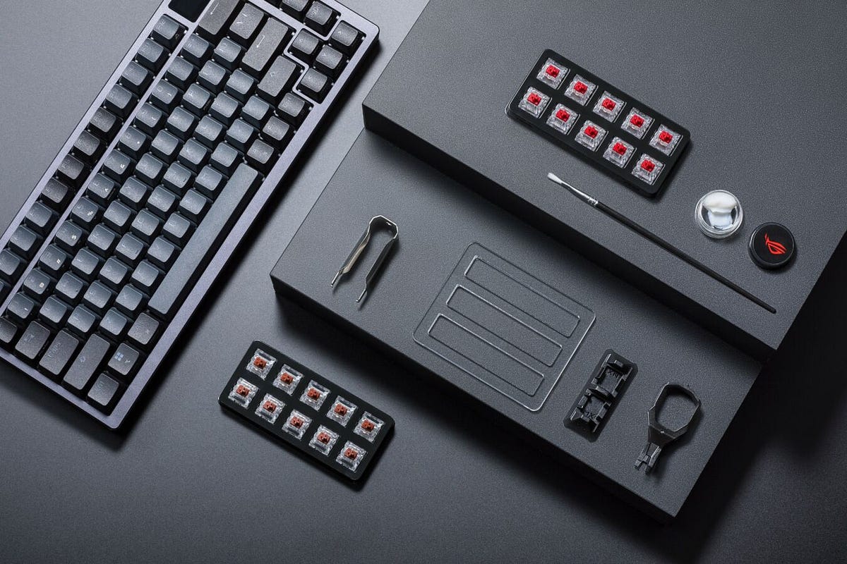 Unveiling Excellence: The ASUS ROG Azoth 75% Wireless Gaming Keyboard ...