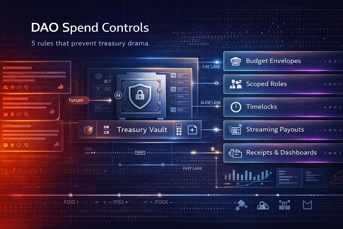 Stop Burning Treasury: 5 DAO Spend Controls | by Velorum | Dec, 2025 ...