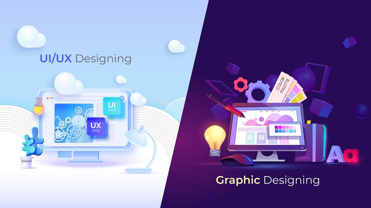 Graphic design VS UI/UX Design | by Smart the Billionaire | Medium