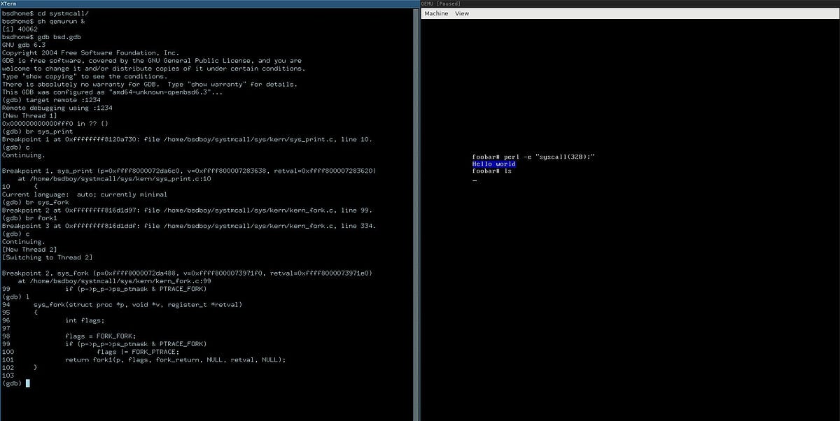 Openbsd Kernel Internals — Creation Of Process From User Space To Kernel Space By Neeraj Pal