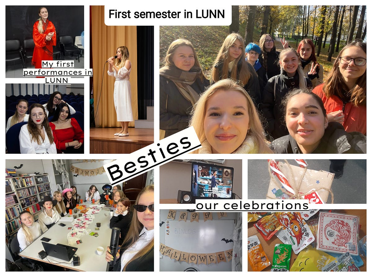 My 1st semester in LUNN. This collage presents positive memories… | by ...