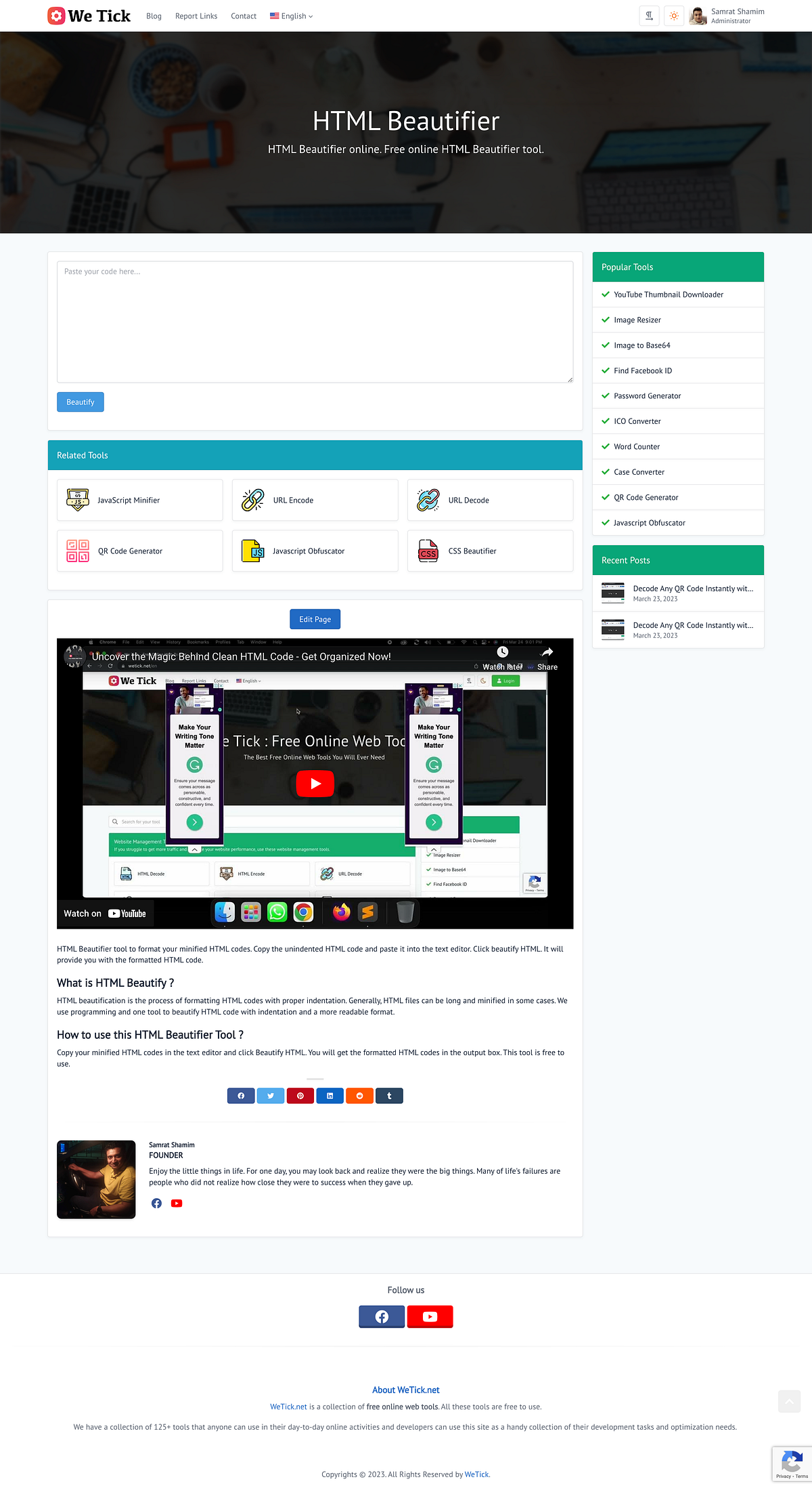 How to Format Your HTML Codes Online | by Shaikh Shamim Reza | Medium