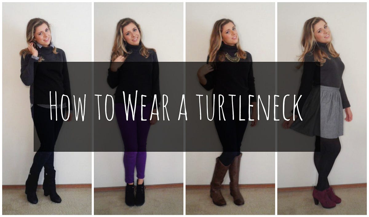 5 ways you can wear a turtleneck top | by DLF Clothing | Medium