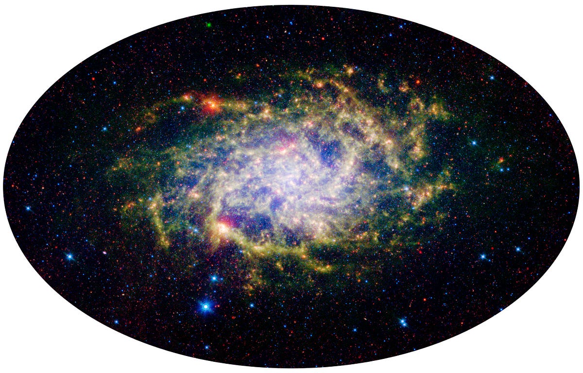 M33, a Triangle of Wonders. One of our galactic neighbors displays ...