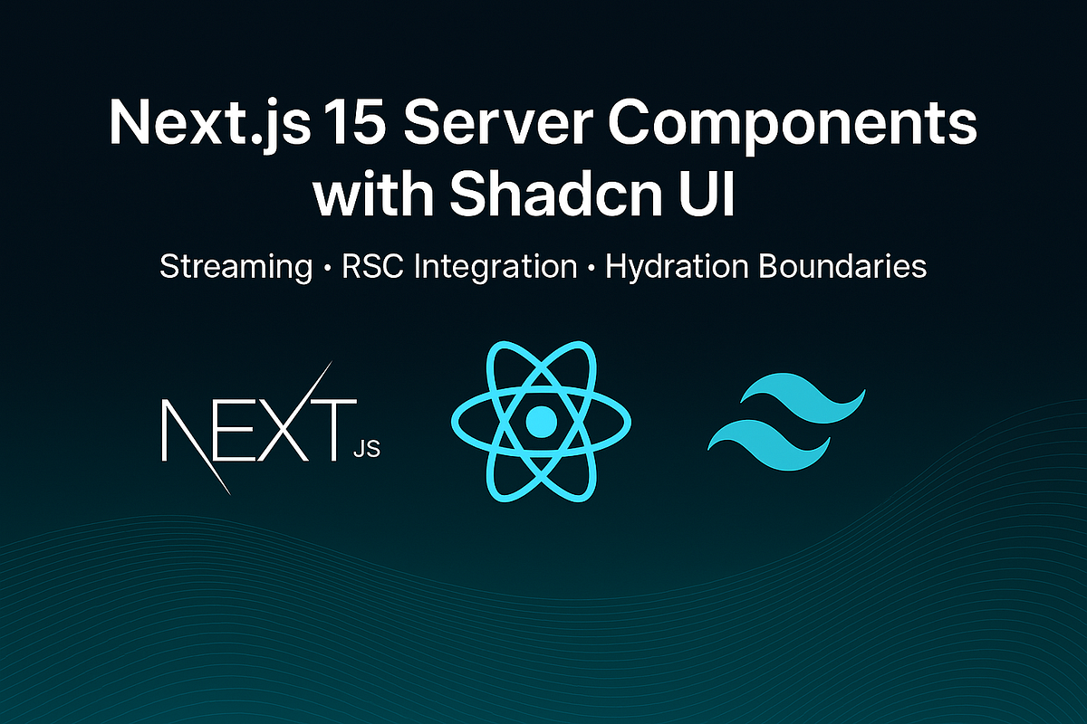 Next.js 15 Server Components with shadcn UI: The Future of SSR and UI Rendering | by Suresh ...