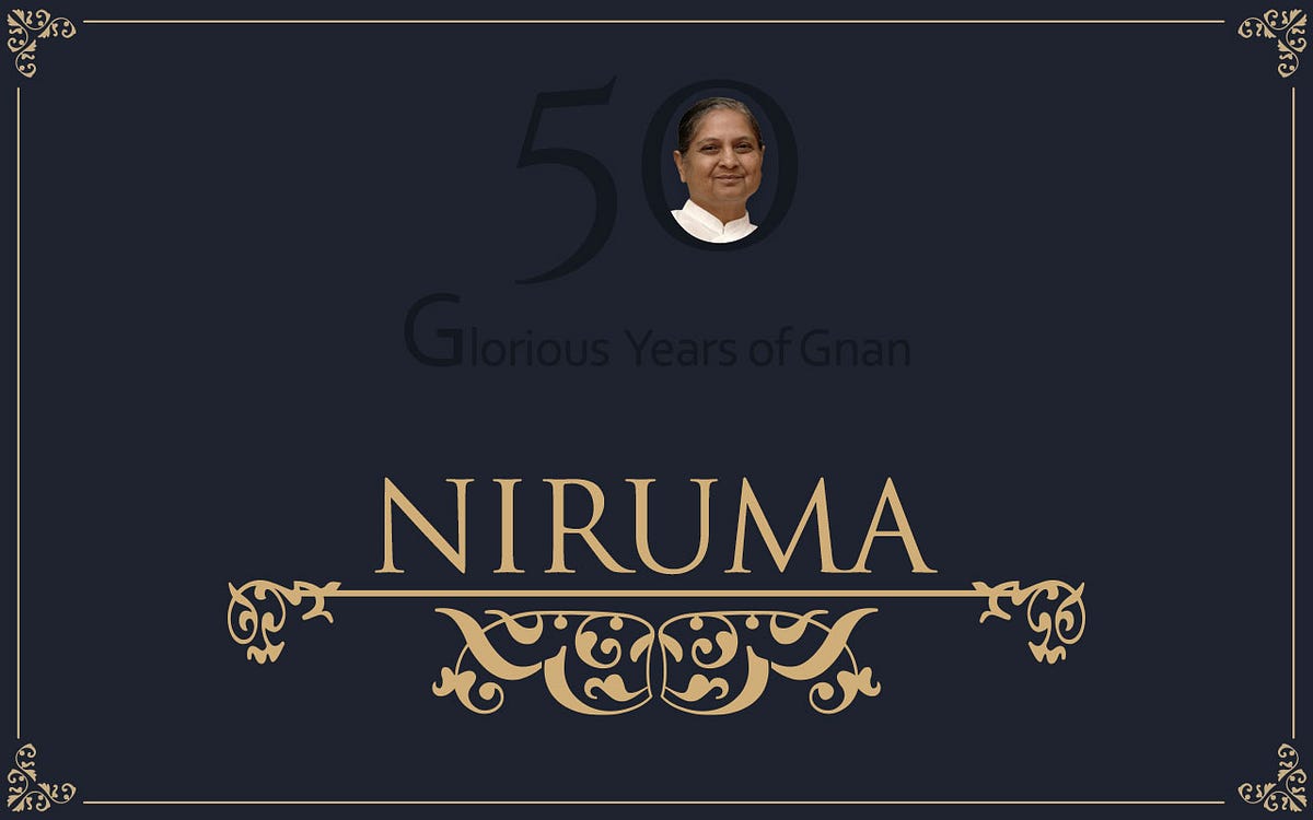 Pujya Niruma’s 50 Glorious Years Of Gnan! | by Dada Bhagwan | Medium