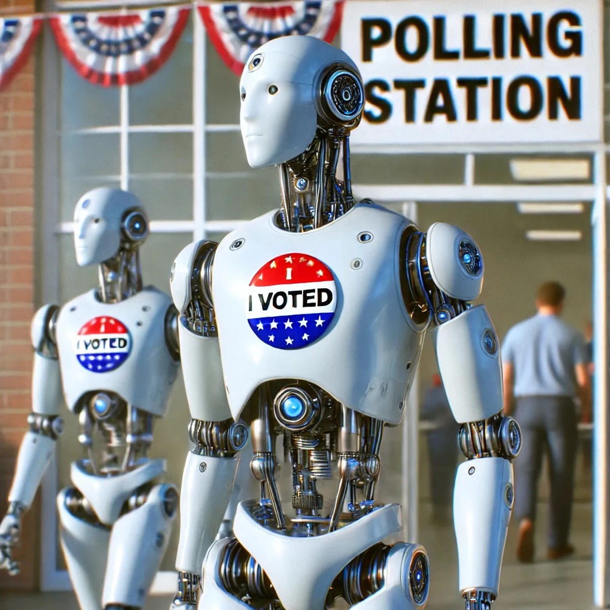 “I Voted” said AI. | by Stefan Youngblood | Medium