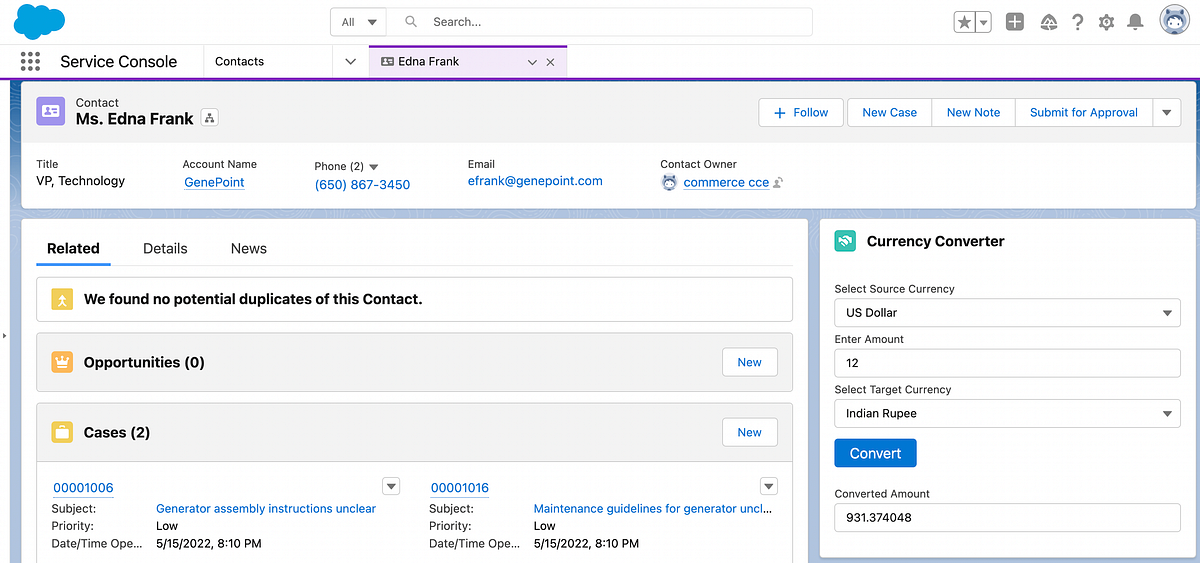 Integrating Currency Conversion in Salesforce using Lightning Web Component (LWC) | by Tejas Bal ...