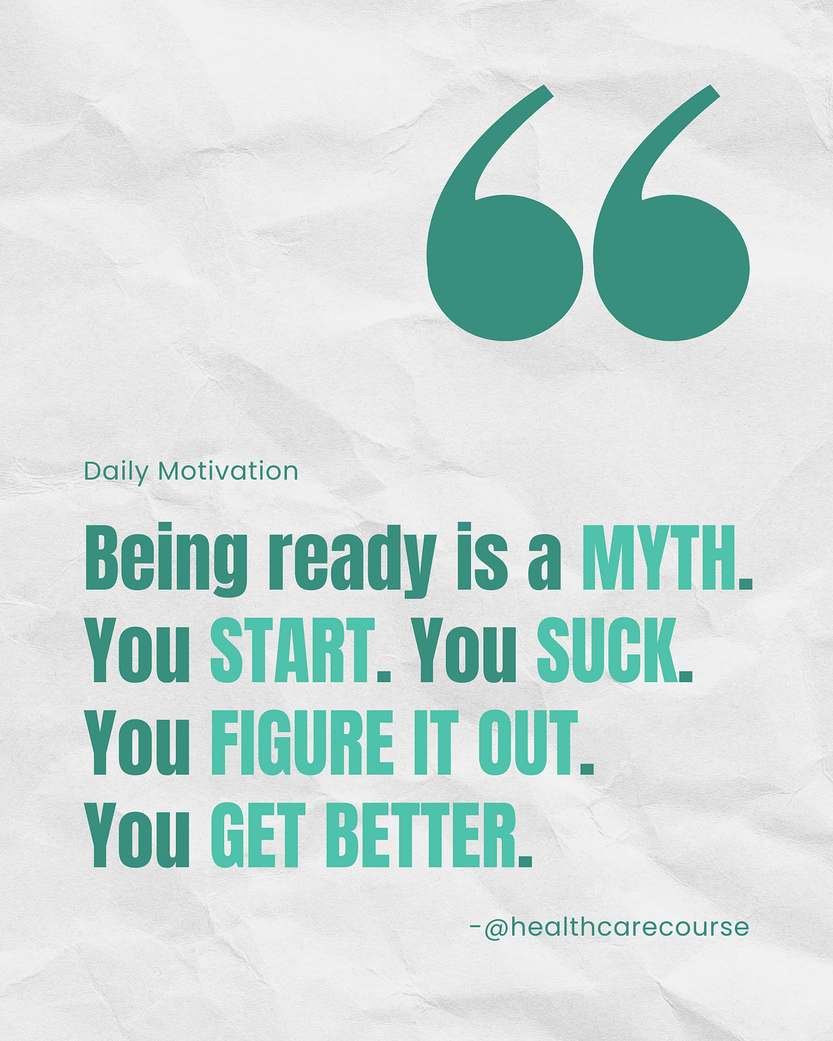 Being Ready Is a Myth: Why Starting Before You’re Ready Is the Only Way ...
