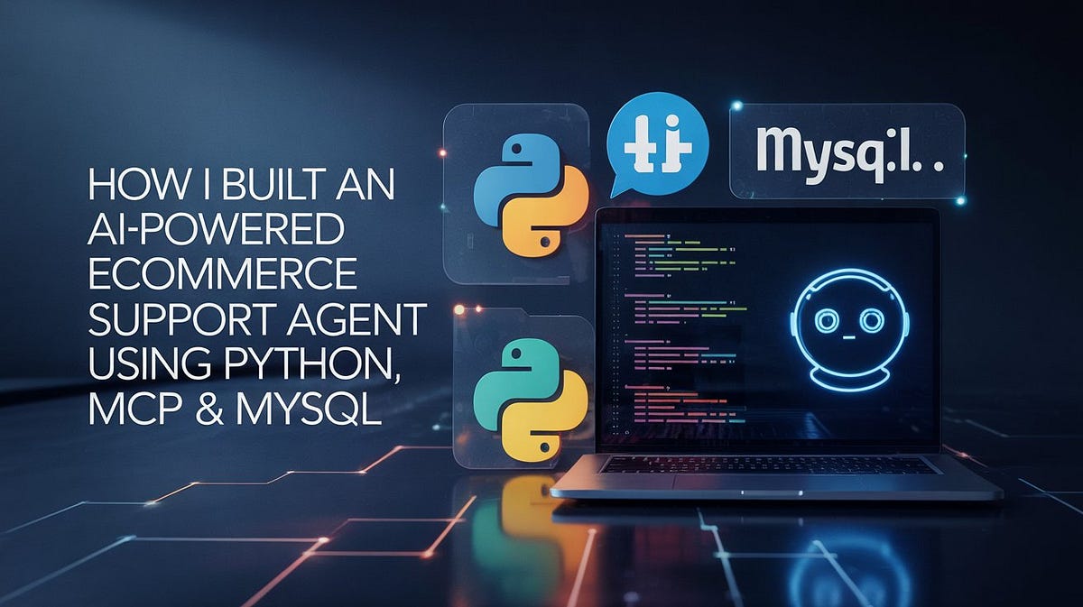 How I Built an AI-Powered eCommerce Support Agent Using Python, MCP ...
