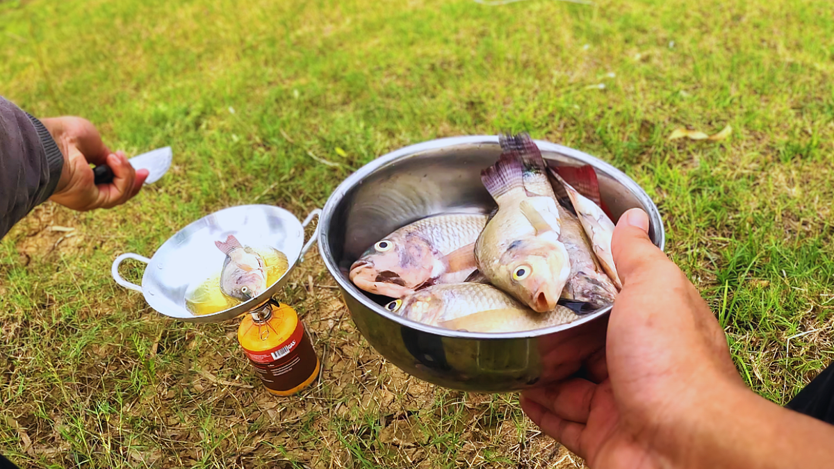 Tilapia fishing catch and cook - Reel Fishing Adventures - Medium